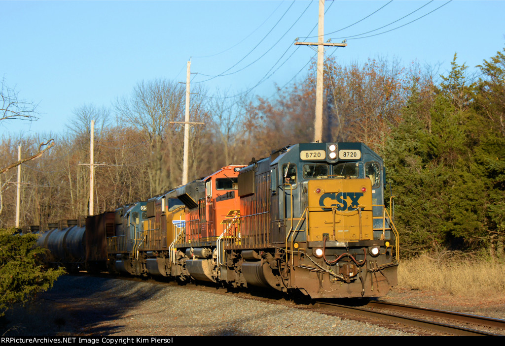 CSX 8720 K040 Crude Oil Loads